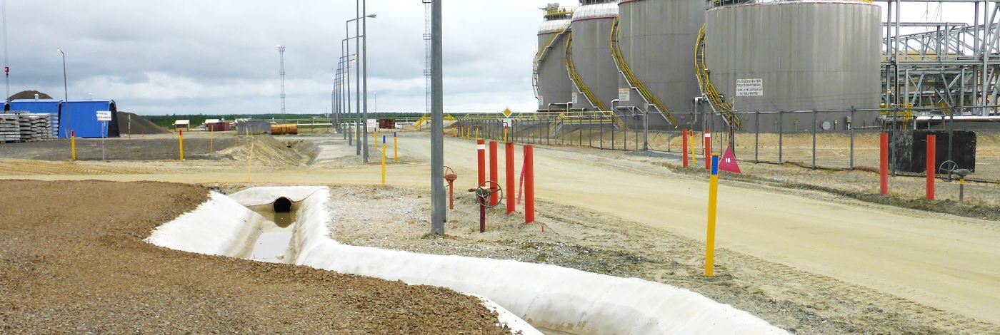 Channel Lining and Ditch Lining - Concrete Canvas®