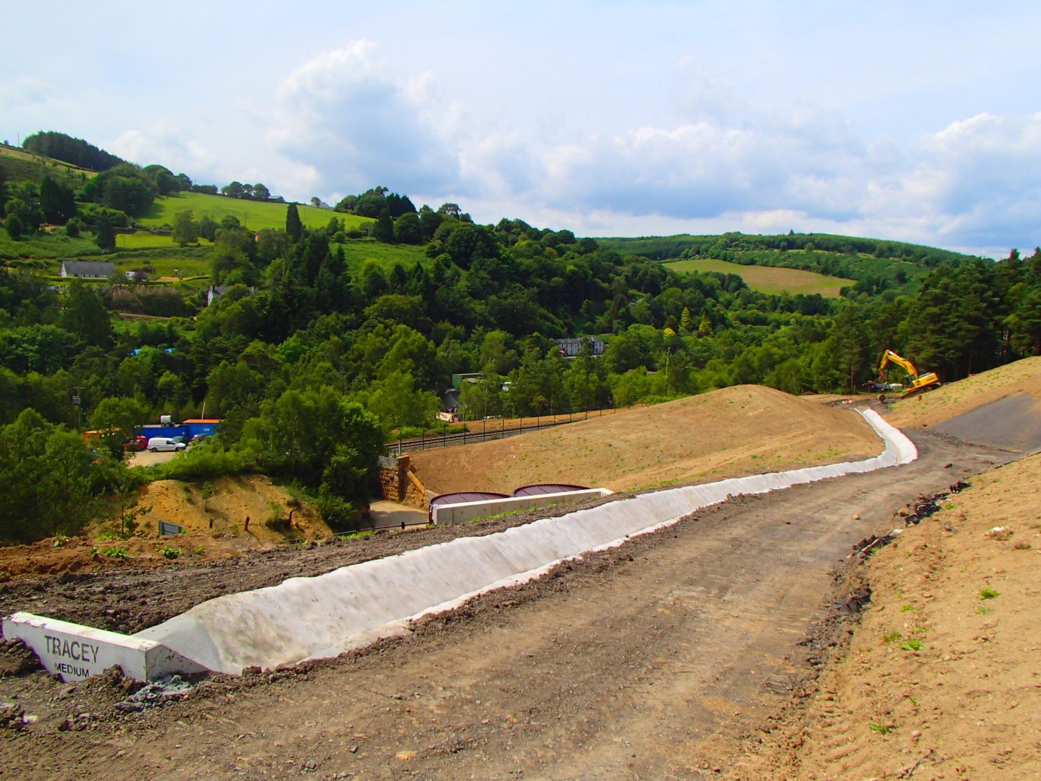 Channel Lining at Avoca Mines | Concrete Canvas®