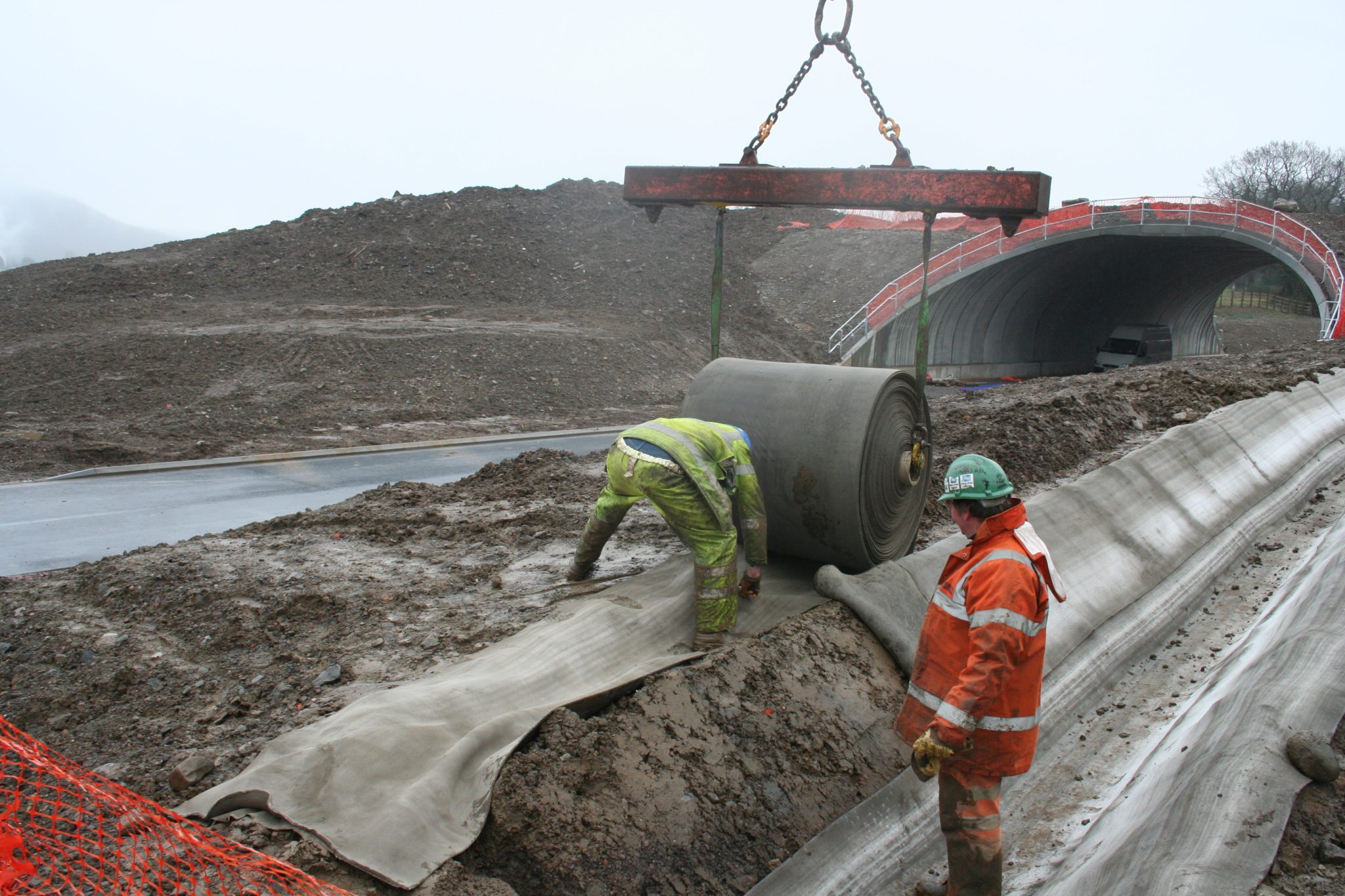 Channel Lining in South Wales | Concrete Canvas®