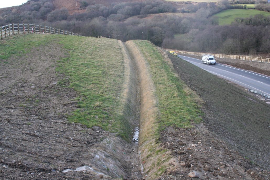 Channel Lining in South Wales | Concrete Canvas®