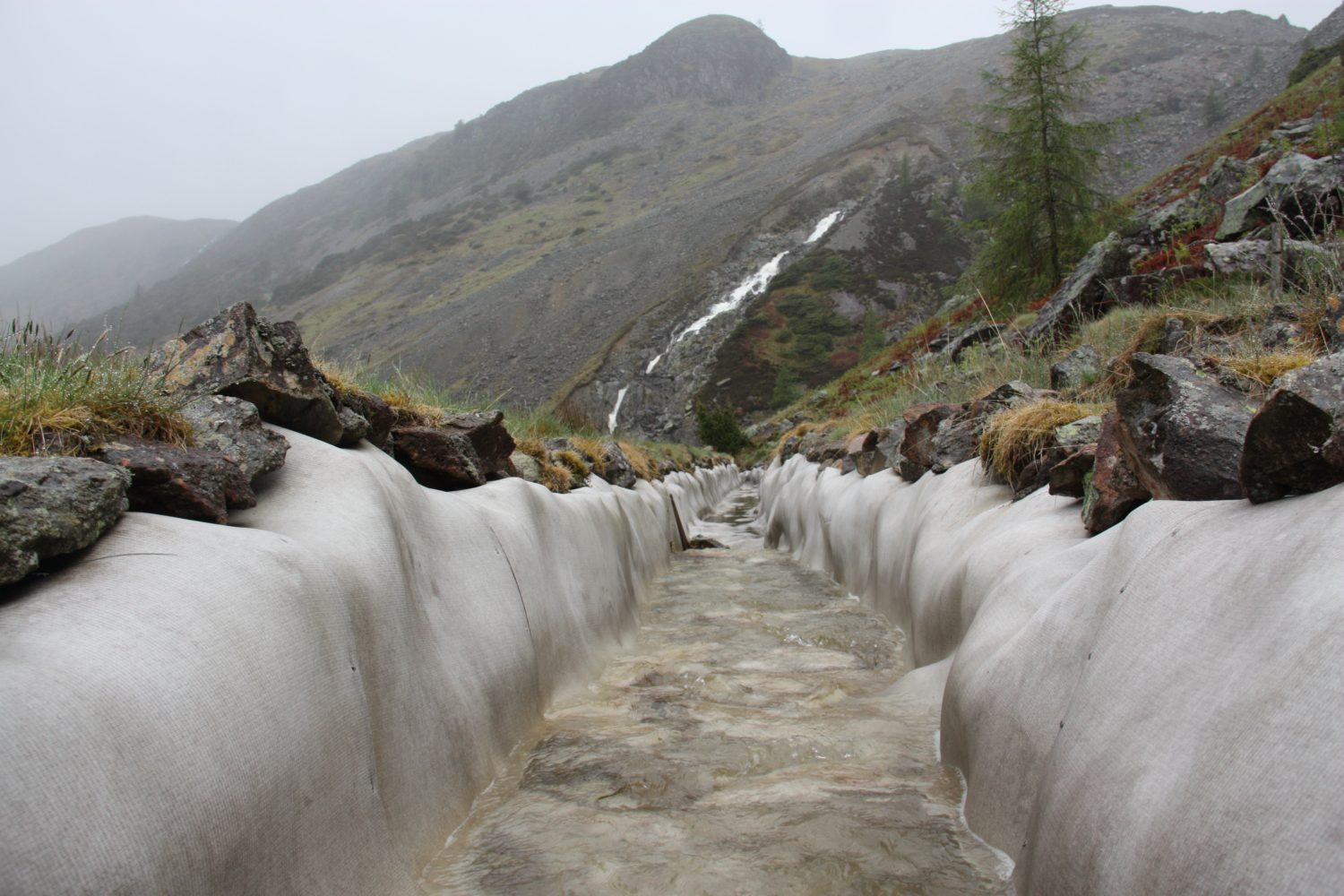Channel Lining at Greenside Mine | Concrete Canvas®
