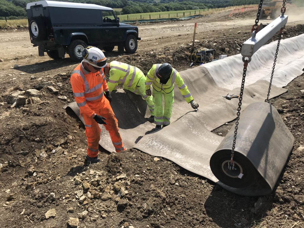 Channel Lining at Five Mile Lane | Concrete Canvas®