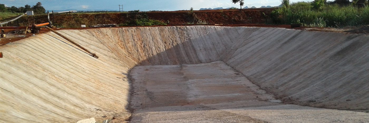 Lagoon Lining - Concrete Canvas®