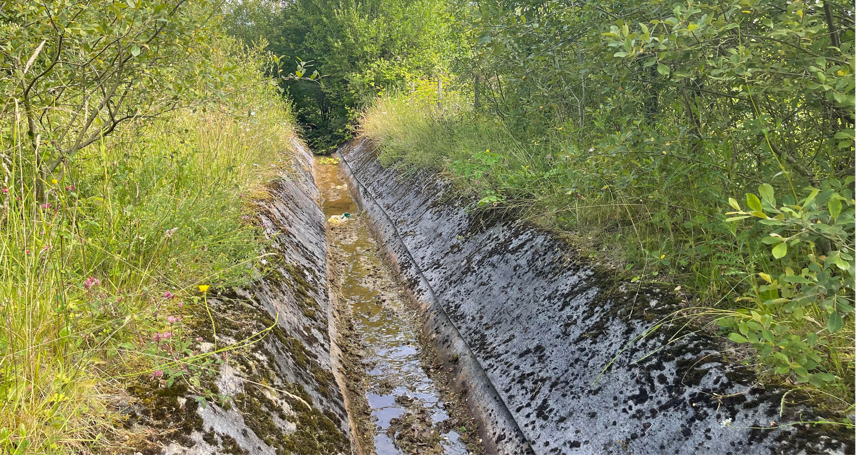 Channel Lining - Concrete Canvas
