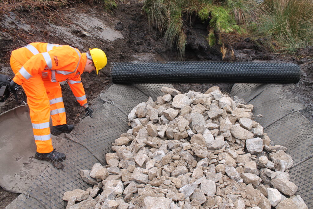 CC Channel Lining | A59, Yorkshire, UK - Concrete Canvas