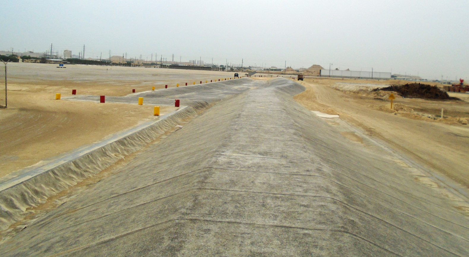 CCH Bund Lining | Dhahran, Saudi Arabia - Concrete Canvas