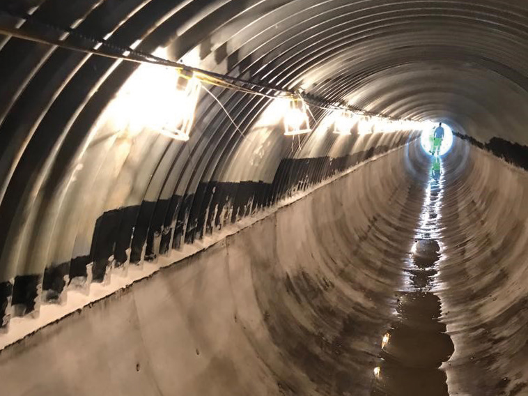 Culvert Lining - Concrete Canvas