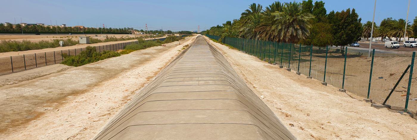 Bund Lining - Concrete Canvas®