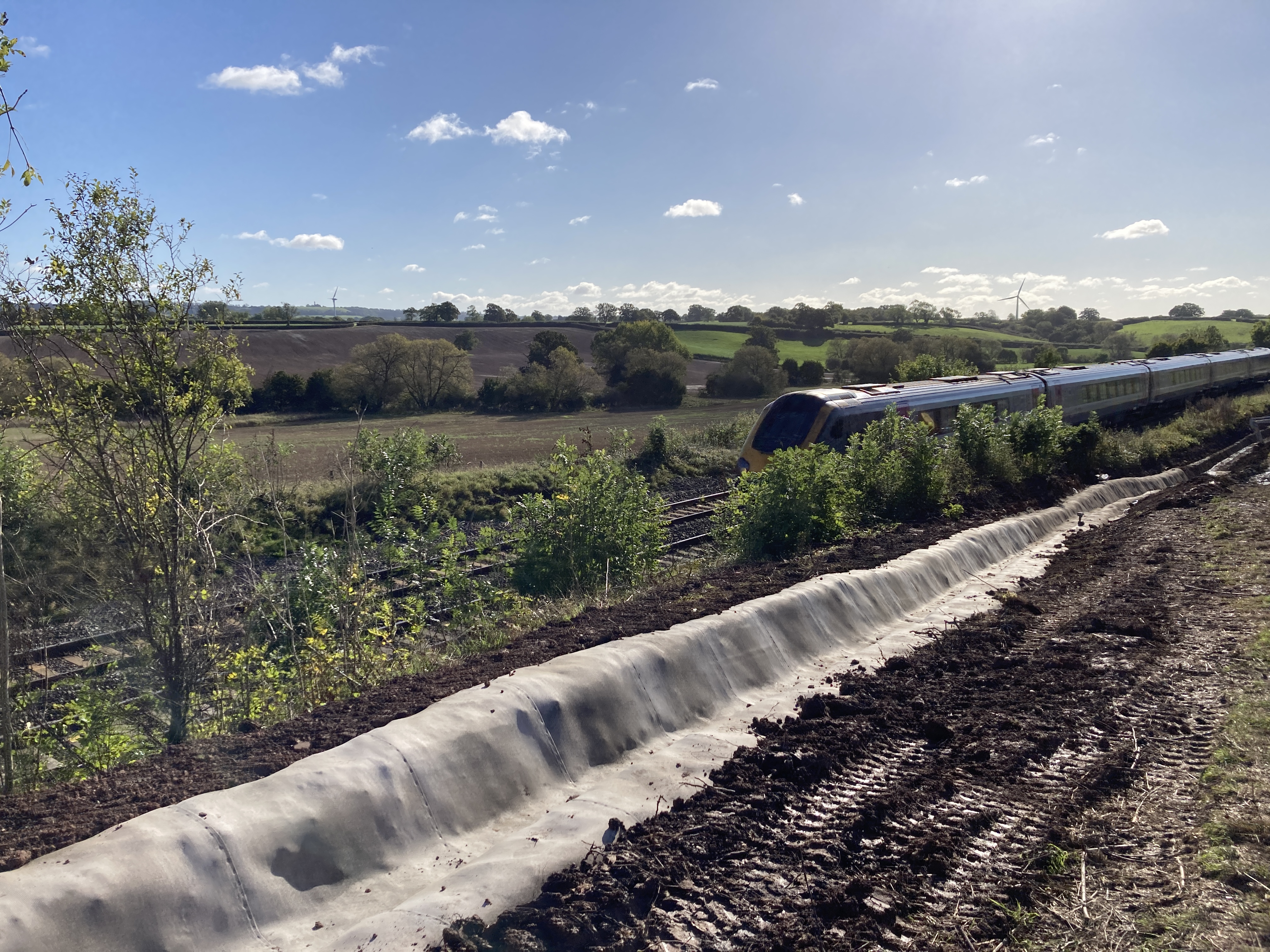 Channel Lining - Concrete Canvas