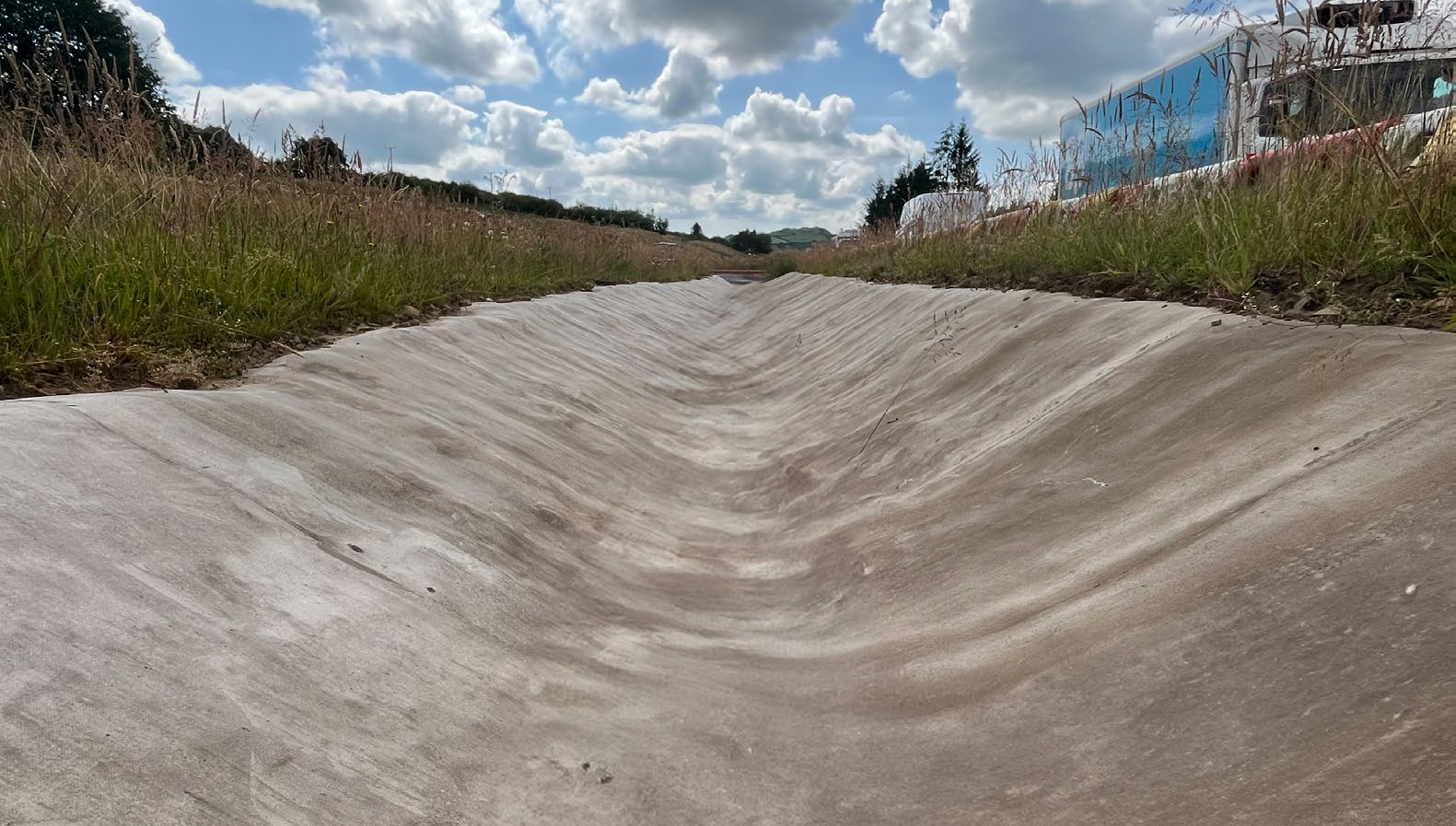 CC Channel Lining | A4119, Coedely to Talbot Green, South Wales ...