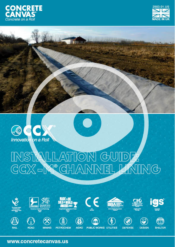 Channel Lining Installation Guide - Concrete Canvas